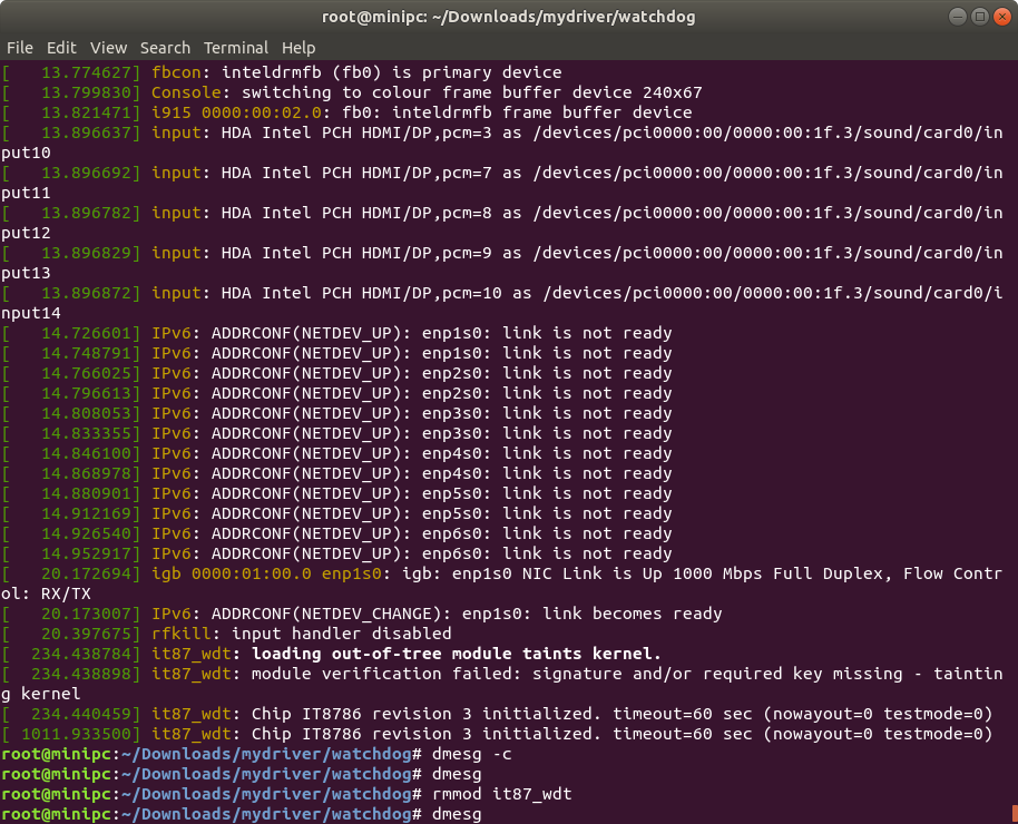insmod module verifcation failed错误 - 老胡的博客